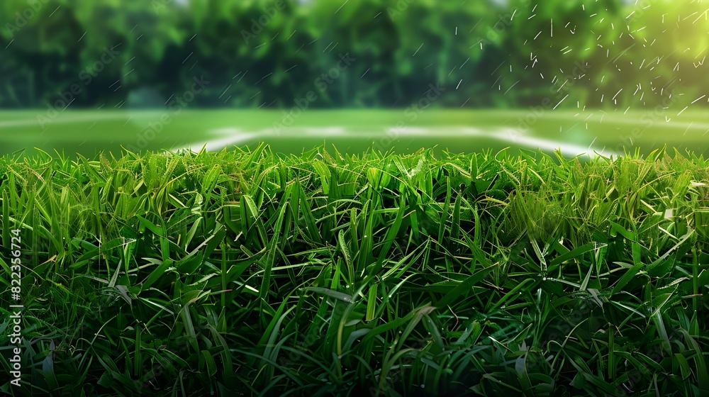 soccer field markings. Soccer, football field. Lines on football ...