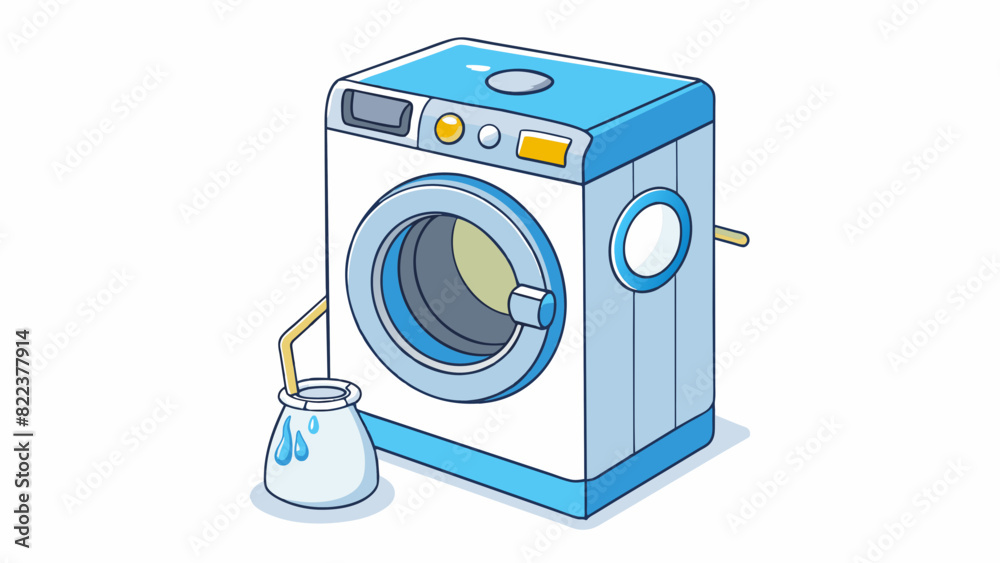 A washing machine In the cycle of a washing machine water is ...