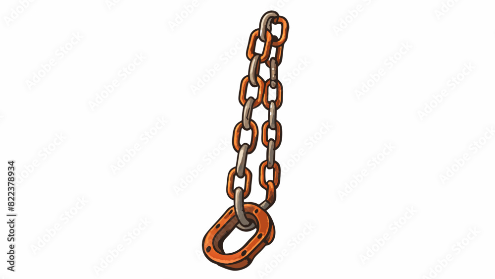 The end was a single rusted chain that hung limply from the ceiling its ...