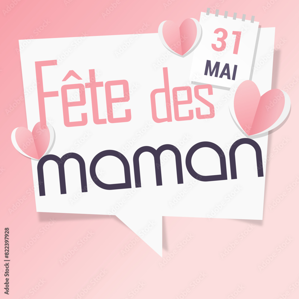 Joyeuse Fête des mères- 31 mai - bonne fête maman - Fête des mères - je ...