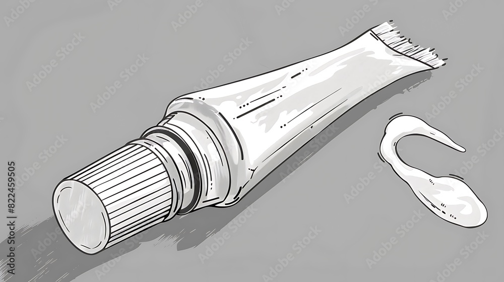 teeth, toothbrush, brush, hygiene, outline, illustration, clean, line ...