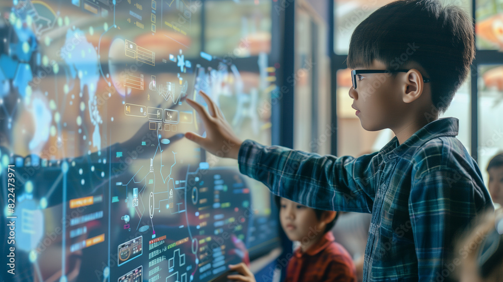 Teachers integrating AI in lesson plans, using smart boards, and ...