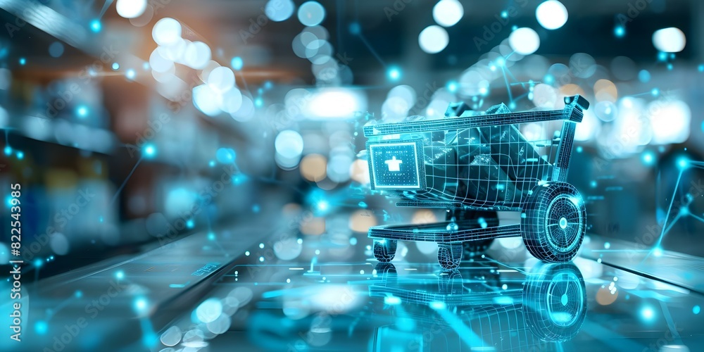 Explore A Cutting Edge D Shopping Cart With Instant Purchase Option In A Dynamic Marketplace