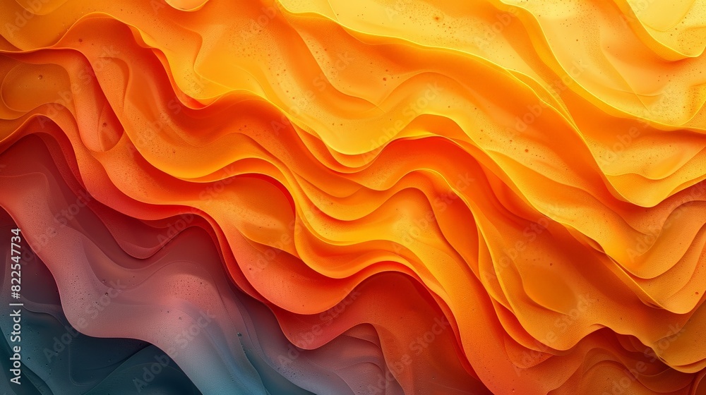 An Abstract Design With Vibrant Orange Gradients Blending Seamlessly Creating A Textured And