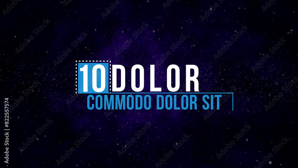 Simple Titles Stock Template | Adobe Stock