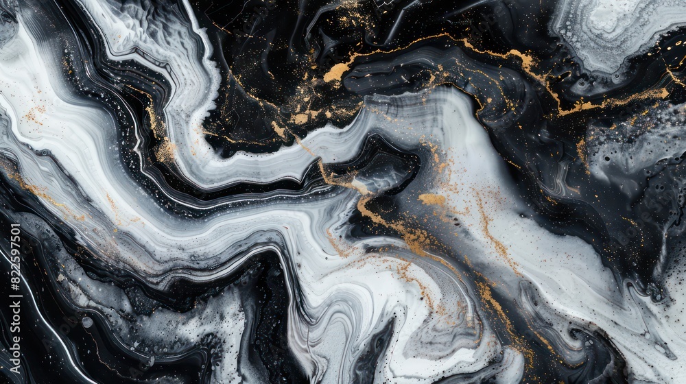 Luxurious black marble texture. Marble ink from exquisite original ...