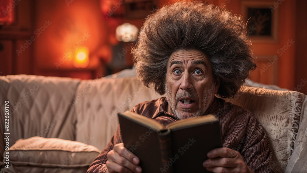 Distinguished elderly gentleman left shocked in disbelief making his ...