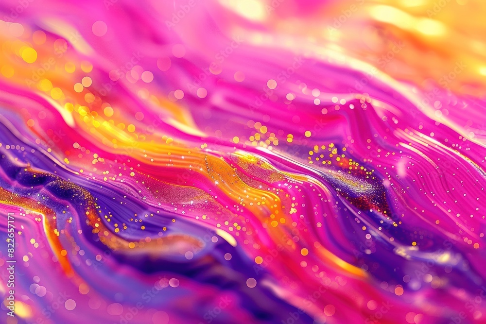 Magnificent vibrant abstract modern contemporary art. Unique swirly ...