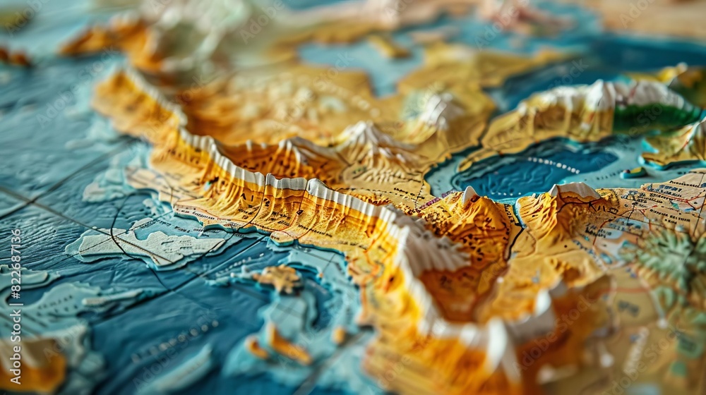 An earthquake epicenter map showing tectonic plate boundaries and ...