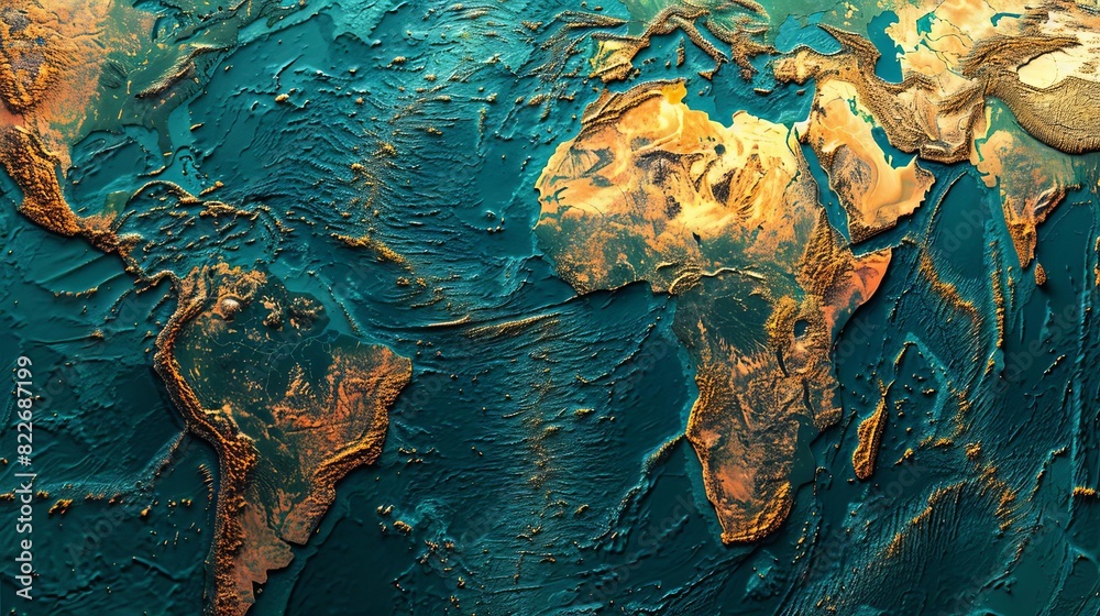 An earthquake epicenter map showing tectonic plate boundaries and ...