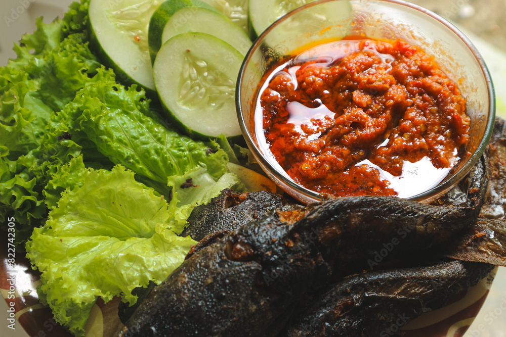 Lele goreng or Fried Catfish is a traditional Indonesian culinary food ...