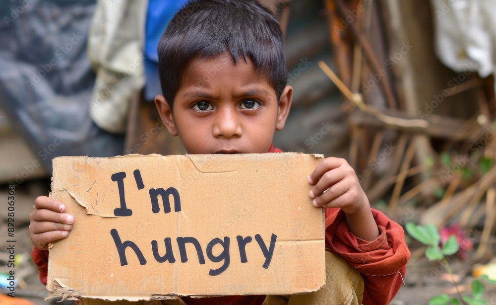 Unveiling hunger's grasp: a poignant portrayal of poverty's grip ...