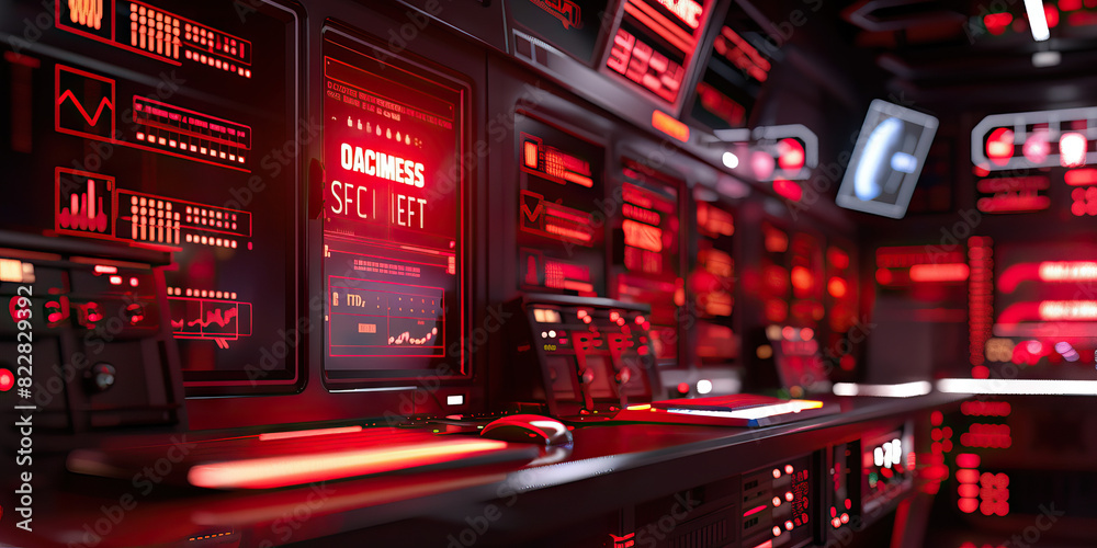 Ruby Network Security Operations Center: Displaying a high-security ...