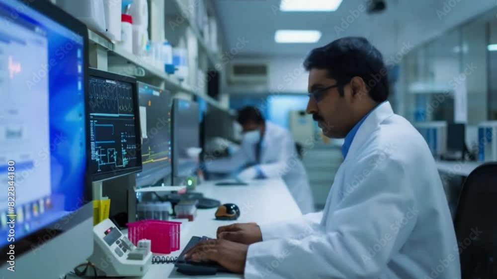 Research work people team design industry engine business laboratory ...