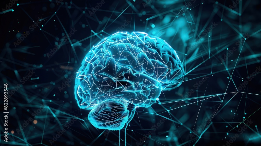A detailed depiction of the corpus callosum, illustrating the dense ...
