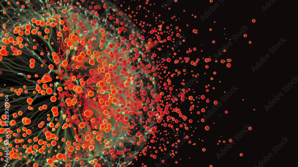 2D illustrate of the fluid mosaic model of the plasma lemma, showing ...