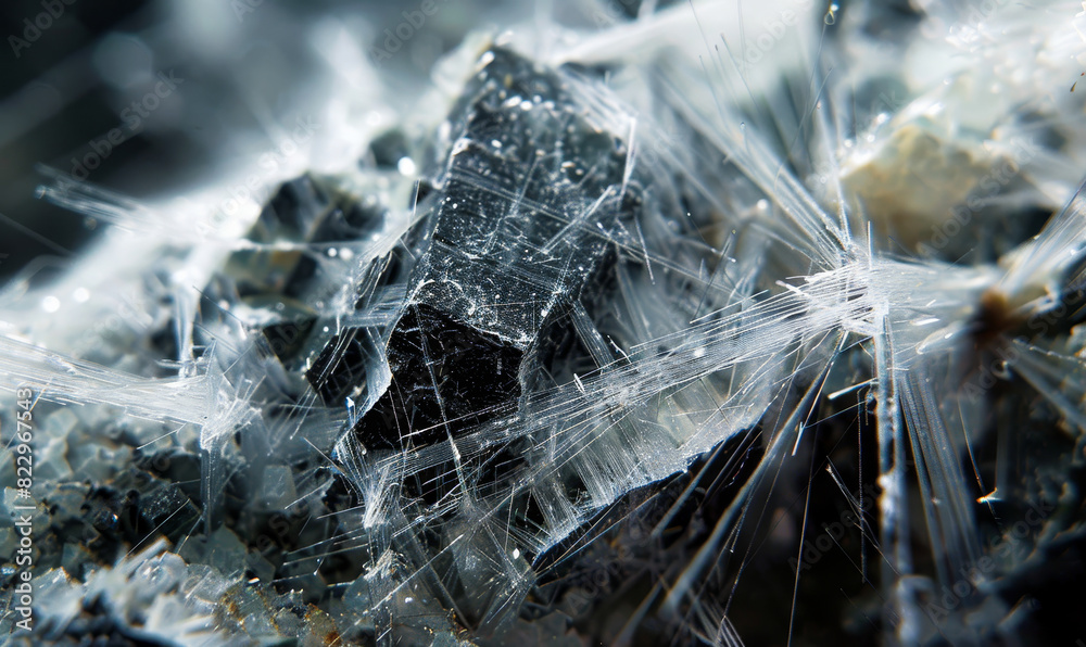 Microstructure of Asbestos Chrysotile Fibers in Natural Mineral ...
