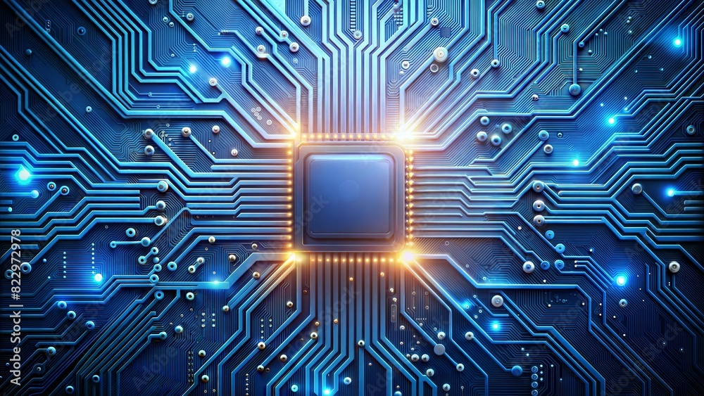 Technology abstract circuit board texture background. High-tech ...