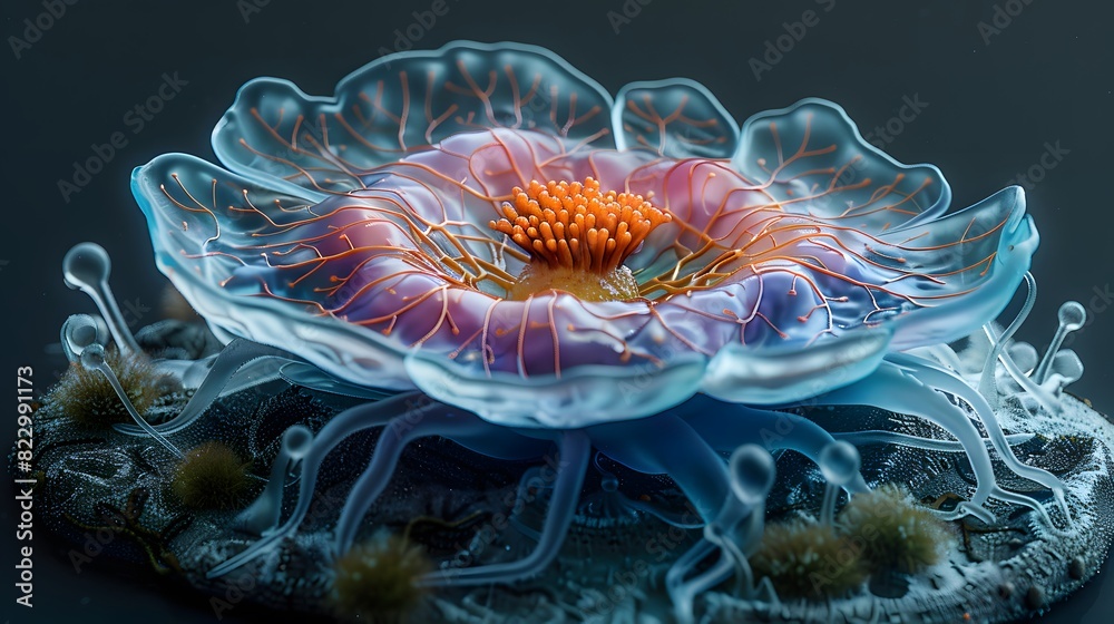 3D model of a plant cell showing its internal structure clearly List of ...
