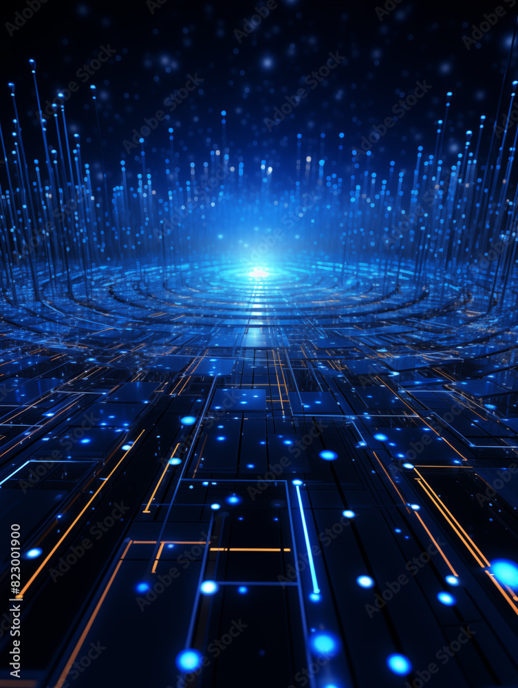 Tech Matrix Computer Backgrounds, Futuristic Desktop Wallpapers, Robot ...