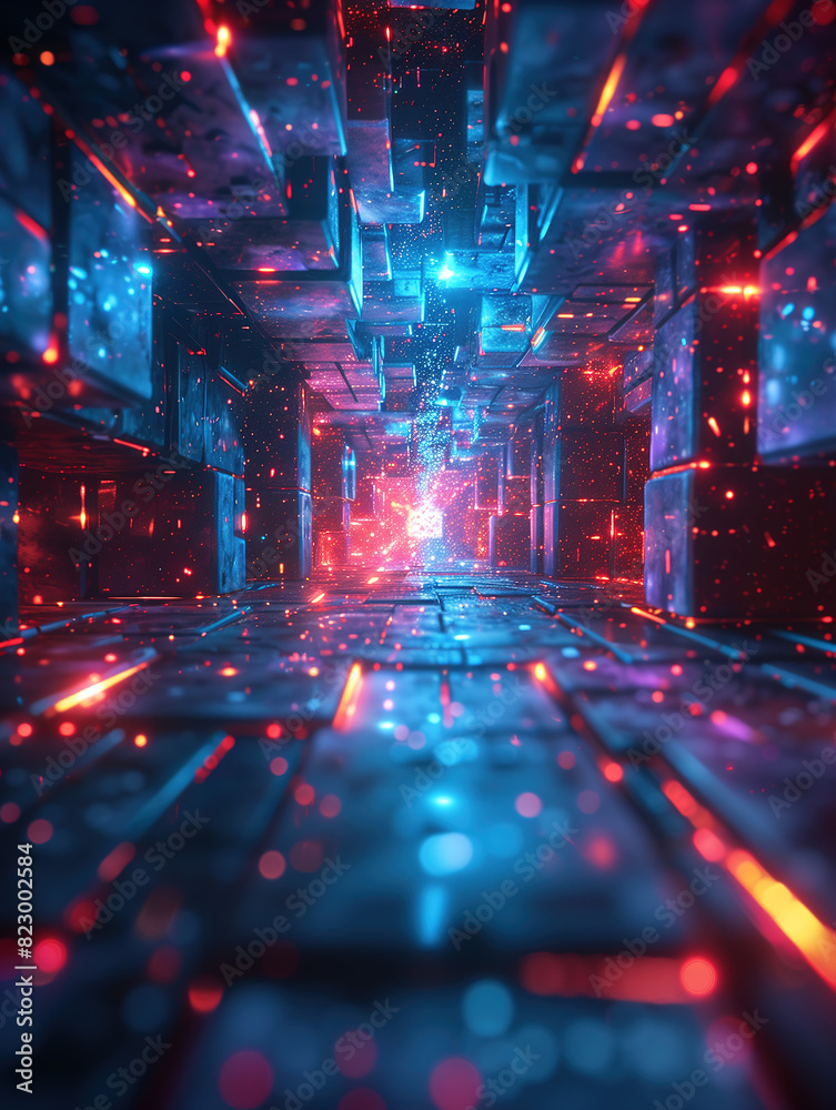 Tech Matrix Computer Backgrounds, Futuristic Desktop Wallpapers, Robot ...