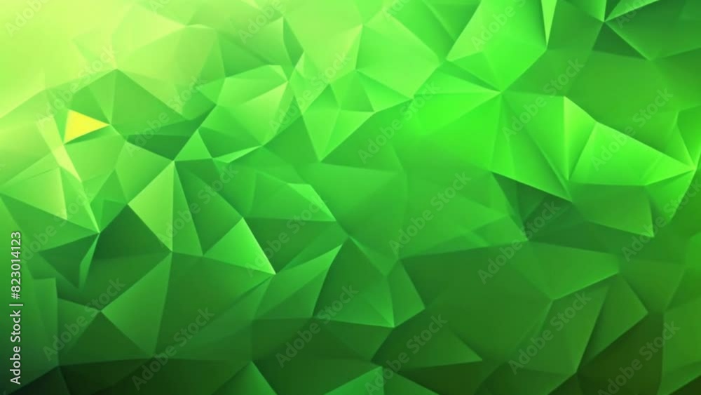 An elegant green abstract background with green light abstract polygons. vídeo de Stock | Adobe ...