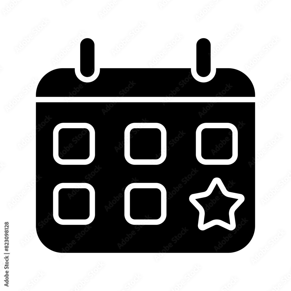 Event planning set icon. Calendar, date, schedule, special occasion ...