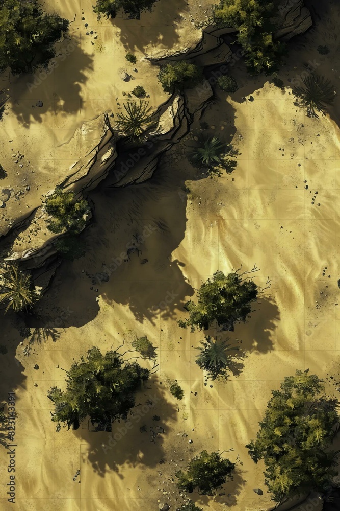 DnD Battlemap Druid Circle Battlemap. A fantasy-themed battlemap with a ...