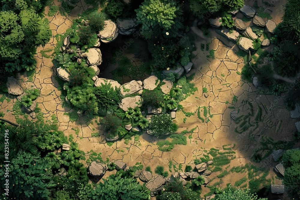 DnD Battlemap Serpents Battlemap - A detailed map for epic battles ...