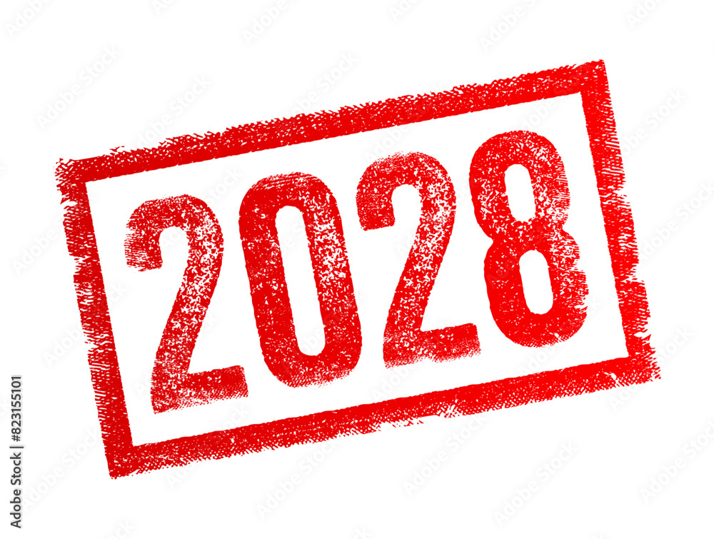 2028 text stamp - used as a point of reference in discussing future ...