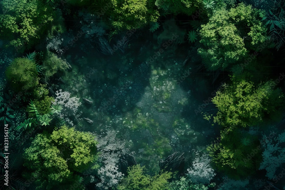 DnD Battlemap Wendigo Pack Battlemap Sty. Stock Illustration | Adobe Stock