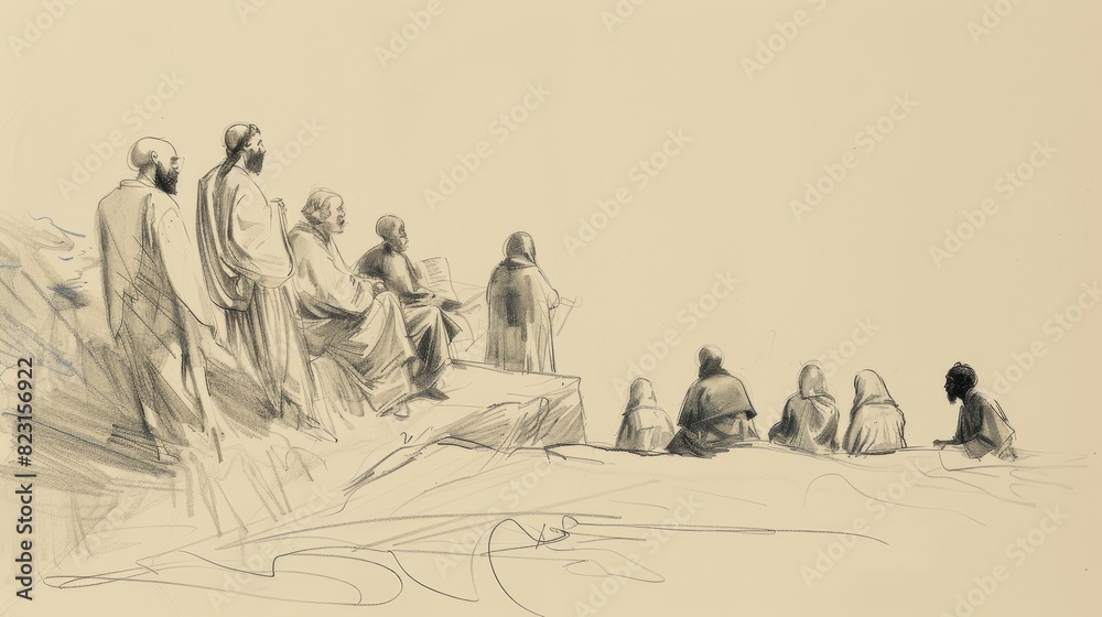 Daniel’s Intercessory Prayer for His People - Biblical Watercolor Art ...