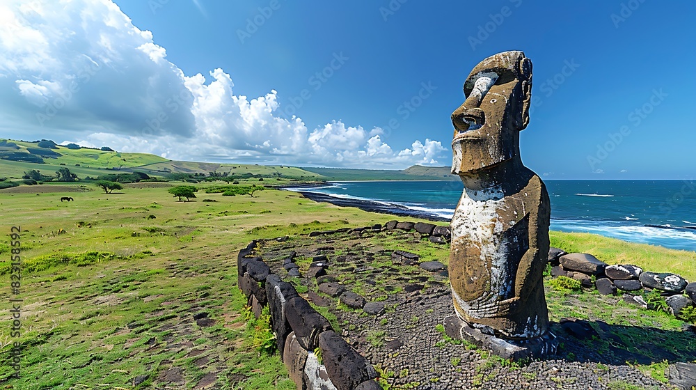 Ahu Tongariki's Monolithic Guardians American Archeologists Survey ...