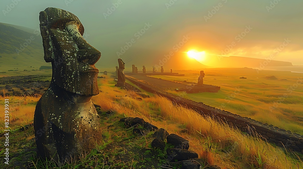 Easter Island's Silent Guardians American Archeologists Study Chile's Iconic Statues Unraveling ...