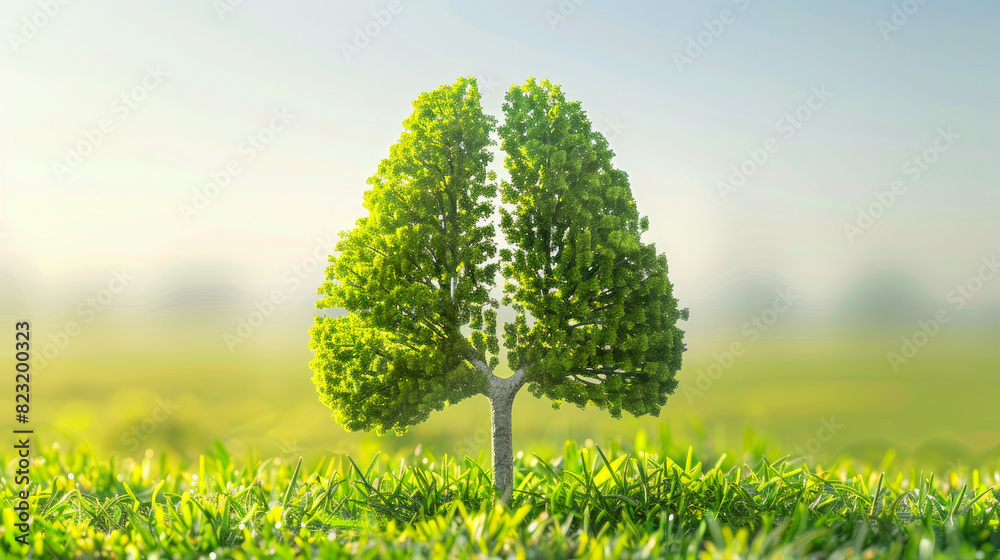 Trees are like the lungs of our planet. They clean the air we breathe ...