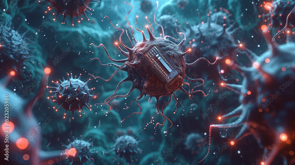 A computer screen displaying a whirlwind of strange and fascinating ...