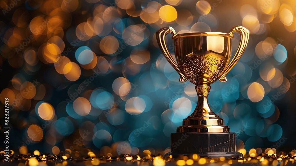 Visualize a business winning a prestigious award for its groundbreaking ...