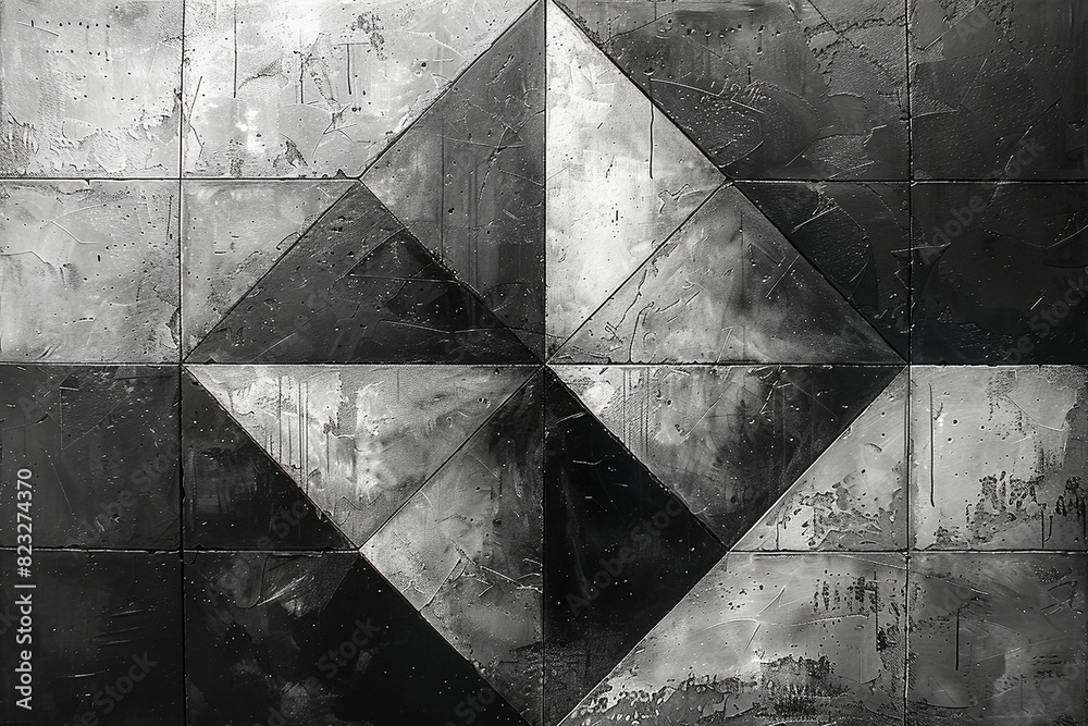 Modern interpretation of sacred geometry: Clean lines and sharp corners ...