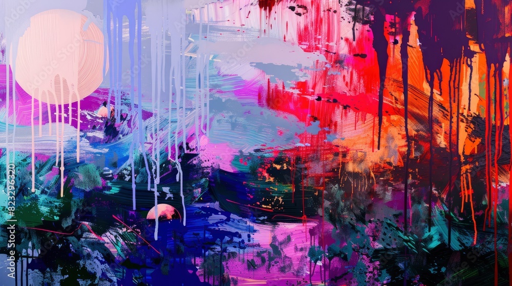 Modernity, US Bill of Rights, technicolor illustrations of fantastical ...