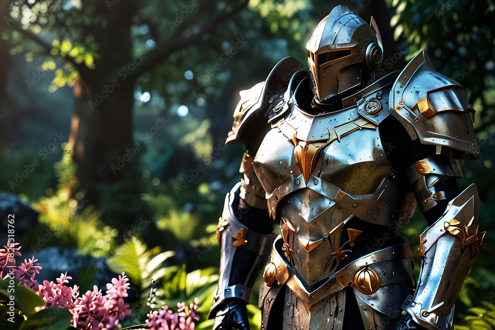 Armor, knight armor, battle armor That can be seen in movies, fantasy ...