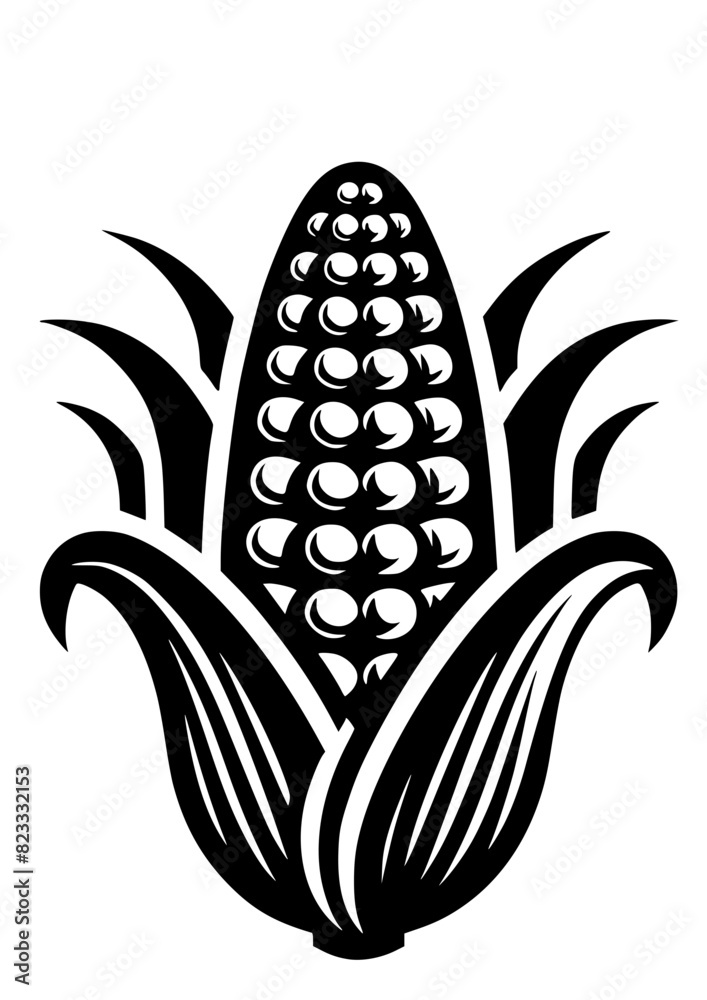 Corn SVG, Earn of Corn SVG, Corn Clipart, Farm SVG, Vegetable SVG, Food ...