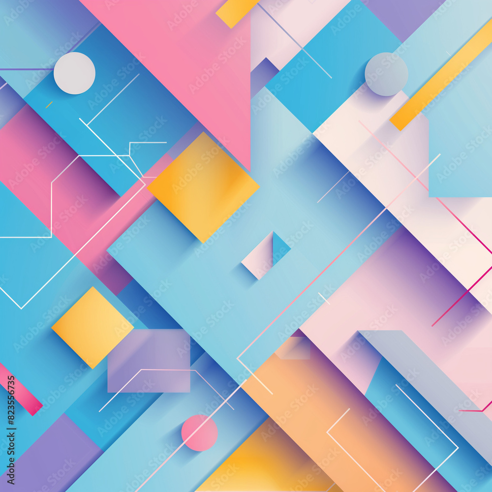 kwadrat, projekt, plik wektorowy, ilustracja, bisnes, barwa, 3d ...