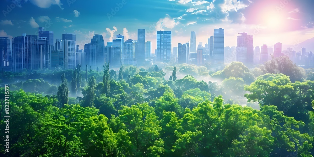 Innovative Urban Planning for a Sustainable Future City. Concept ...