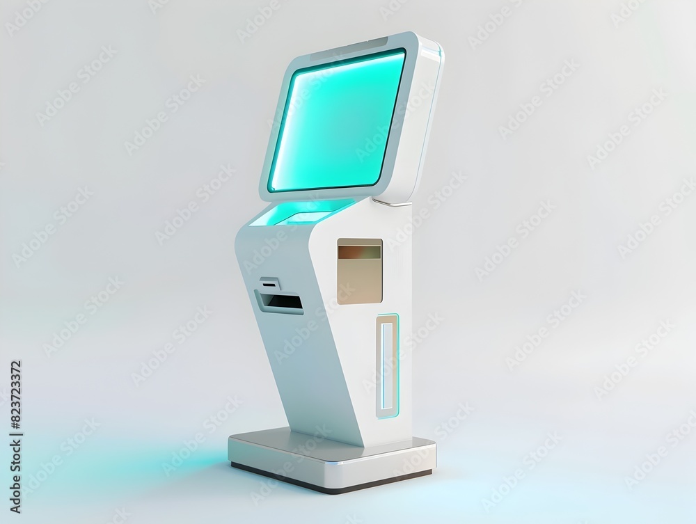 Interactive Advertising Kiosk for Retail Displays and Information ...