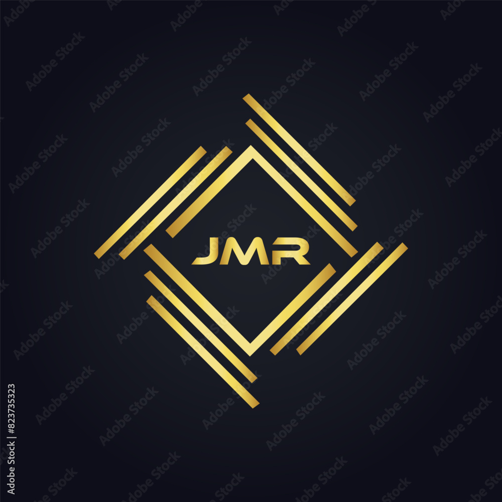 JMR logo. J M R design. White JMR letter. JMR, J M R letter logo design ...