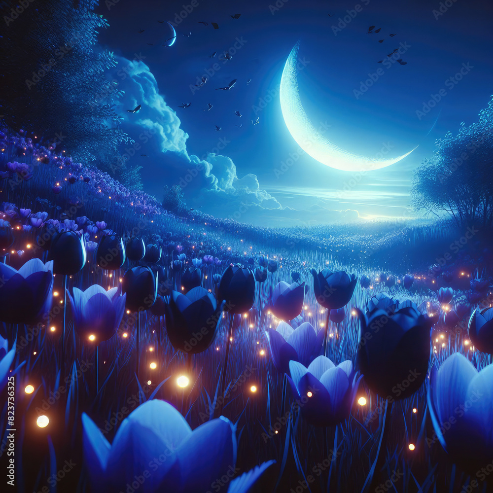 Generative AI Captivating CGI digital cinematic anime image blends ...