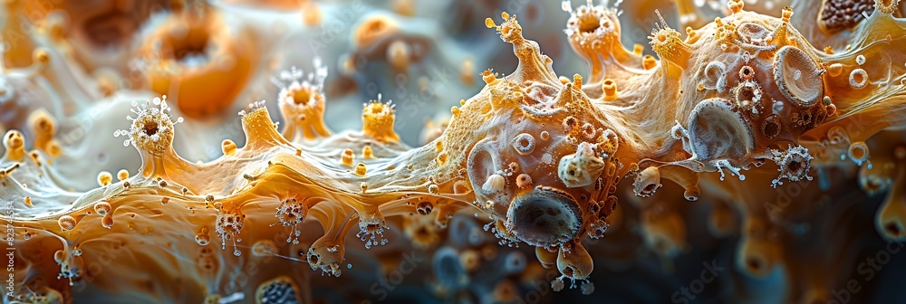 Detailed dermatology image of fungal skin infections such ringworm ...