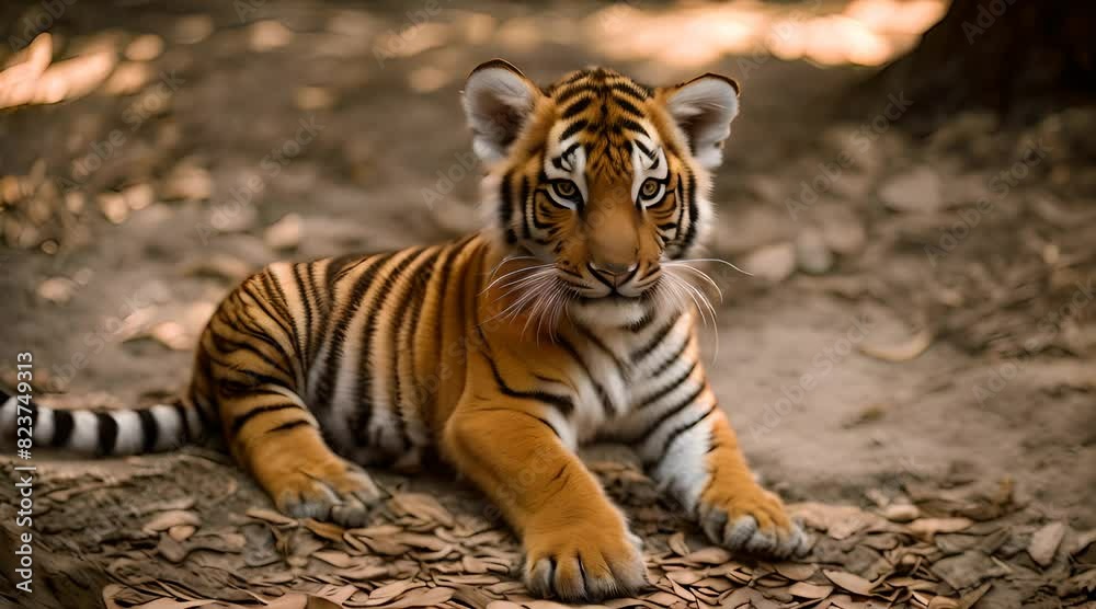 A Baby Tiger's Jungle Sojourn and the Majestic Portrait of a Bengal ...