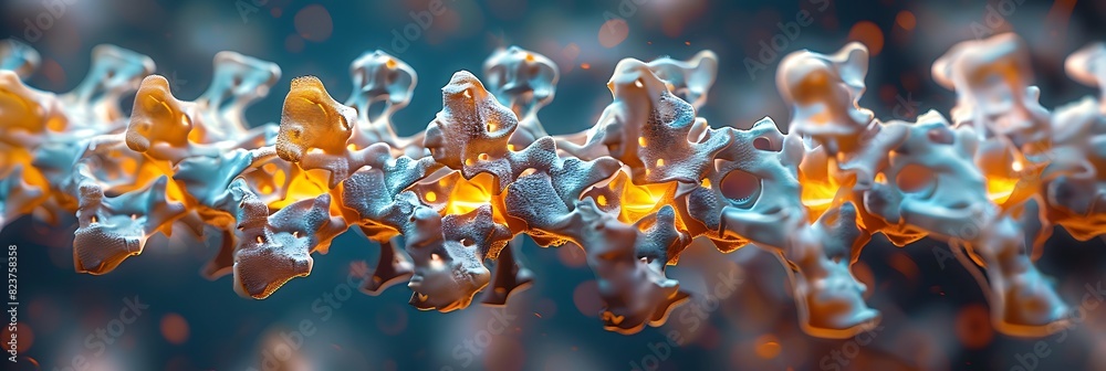 Detailed orthopedics diagram of spine anatomy showing vertebrae ...