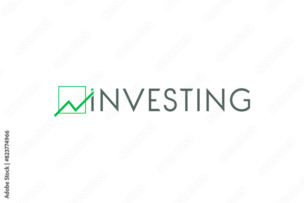 Investing logo financial logo design and business name ideas Stock ...